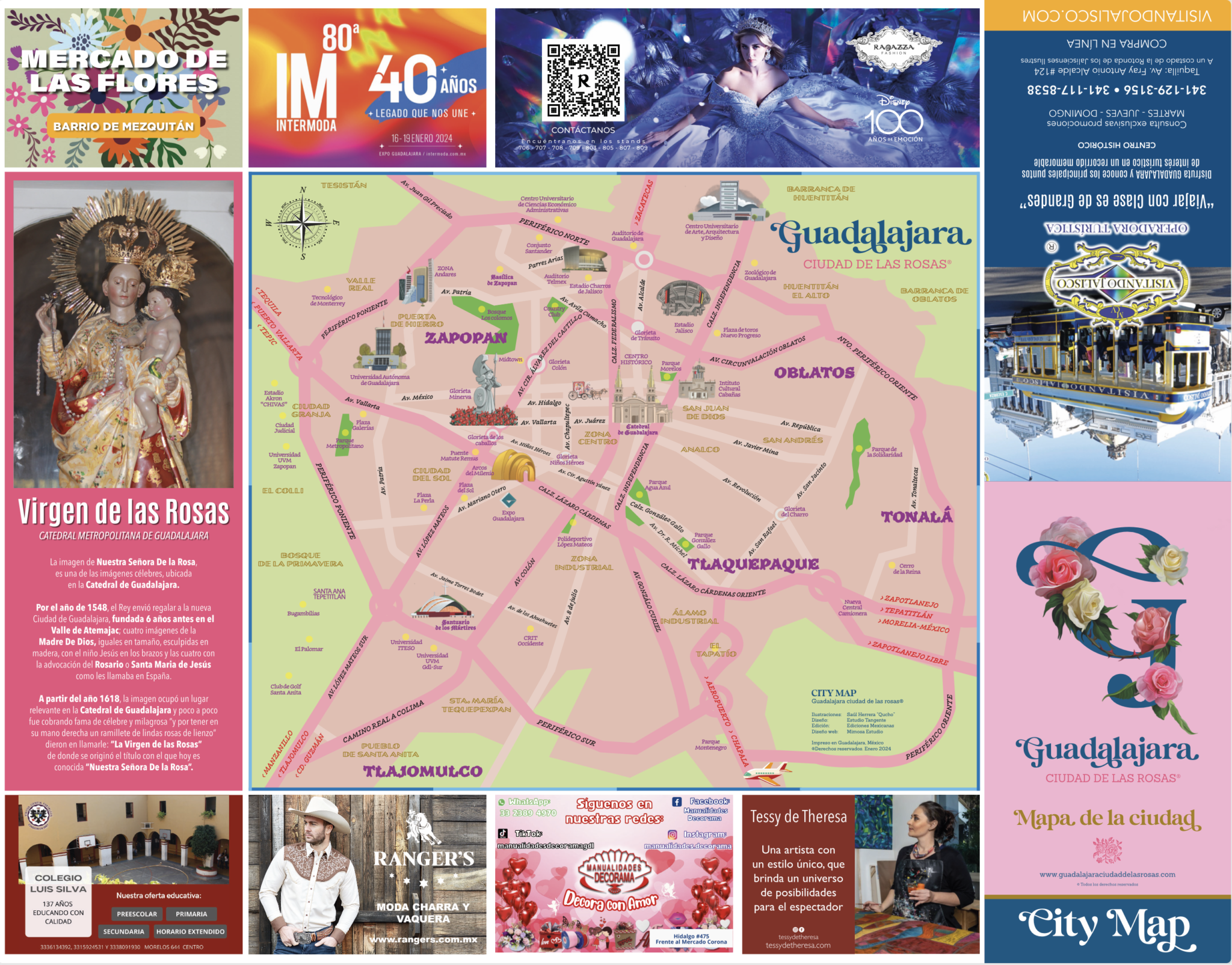 CITY MAP - Guadalajara Ciudad de las Rosas