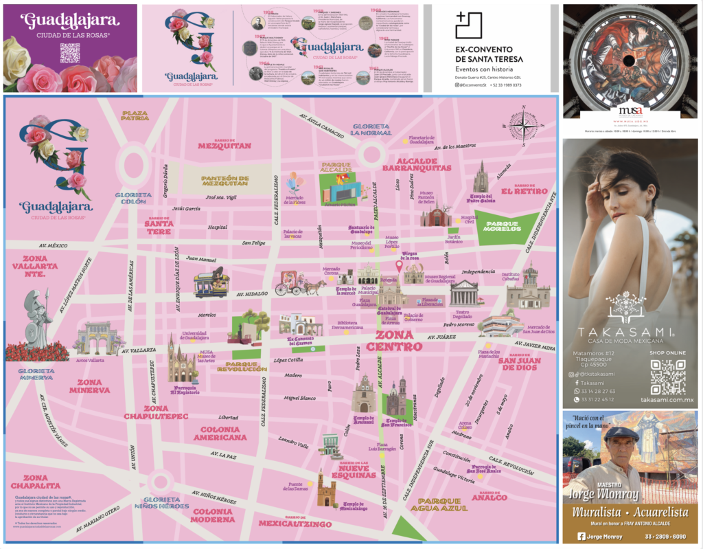 CITY MAP - Guadalajara Ciudad de las Rosas